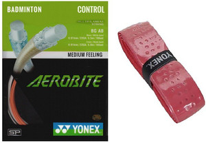 YONEX Combo of two - One 'Aerobite' Badminton String and one 'Aero ...