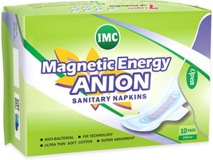 IMC MAGNETIC ENERGY ANION NAPKIN PAD Sanitary Pad | Buy Women Hygiene ...