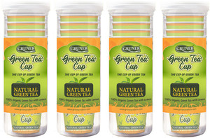 Gruner Natural Green Tea pack of 4 Green Tea Plastic Bottle Price in ...