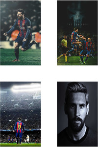 Leo Messi Poster Set of Four Posters | Leo Messi poster for room | Leo ...