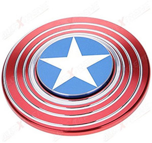 LogicInside Captain America Shield Metal Hand Spinner Fidget Stress ...