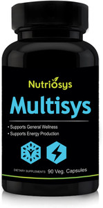 Nutriosys Multisys Multivitamins & Minerals (90 Veg Capsules) Price in ...