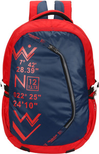 HOT SHOT Red and Blue Backpack 30 L Laptop Backpack Red and Blue ...