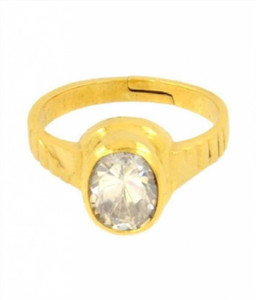 Shopping Jaipur Gemstones Ring 6.25 Ratti White Zircon (Jarkan) Natural ...