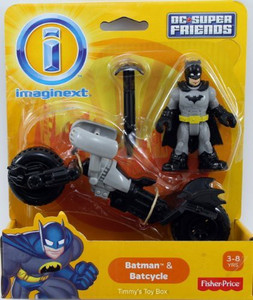 FISHER-PRICE Imaginext Dc Super Friends, Batman & Batcycle - Imaginext ...