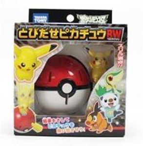 TAKARA TOMY Pokemon Black And White Bw Figure & Pokeball Toy Set ...