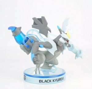 POKEMON Pokemon Plasma Storm 3 Inch Black Kyurem Miniature Figures W ...