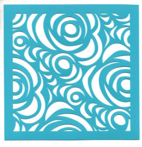 OASIS Stencilosis Art & Craft Plastic Stencils (Blue) 6 INCH - 22 ...