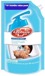 LIFEBUOY Cool Fresh Menthol Hand Wash - 750 ml Hand Wash Pouch - Price ...