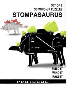 PROTOCOL Stompasaurus (Set of 2 3D Wind-Up Dinosaur Puzzles ...