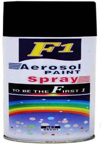 F1 Black Spray Paint 1 ml Price in India - Buy F1 Black Spray Paint 1 ...