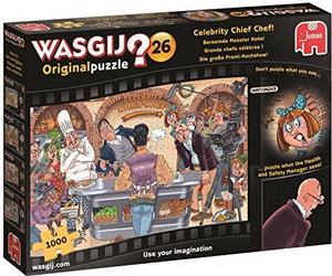 Jumbo Wasgij Original 26 Celebrity Chief Chef Jigsaw Puzzle (1000 Piece ...