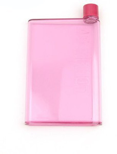 Happy2Buy 420 ML A5 Note Book Shaped water Bottle 420 ml Plastic Sipper ...