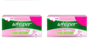 Whisper Ultrasoft large sanitary 30 pad Sanitary Pad | Buy Women ...