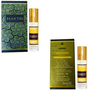 Ahsan Martin Alcohol Free Attar 8ml Roll On Pack of 2 Herbal Attar ...