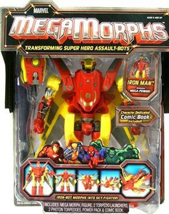 Puzzle Zoo Marvel Megamorphs > Iron Man Action Figure - Marvel ...
