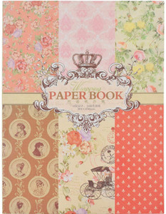 ASIAN HOBBY CRAFTS Wrapping Paper Book (16 Sheets) : Design F paper ...