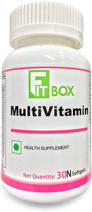 FitBox Adult (30 Count) Multivitamin/Multimineral Supplement Tablet ...