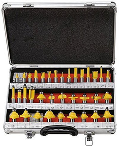 Tools Centre TC-35A Premium 35 Pieces Router Bit Set 8mm Shank with A ...