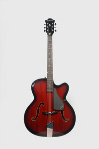 Hobmer 265 Export Red-Black Acoustic Guitar Rosewood Rosewood Right ...