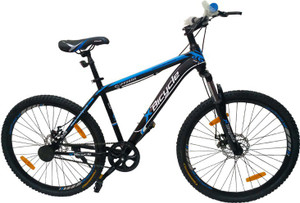 X Bicycle Cliff Front Suspension Dual Disc Brake Bike For Adults Black ...