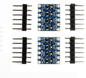 arduino 4 CHANNEL LOGIC LEVEL CONVERTER BI-DIRECTIONAL IIC I2C MODULE 3 ...