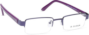 Titan Half Rim Rectangle Frame Price in India - Buy Titan Half Rim ...