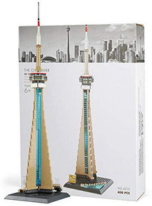 Genrc Imex Model of The CN Tower Compatible Building Brick Set - Imex ...