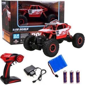 STYLO Remote Controlled Rock Crawler RC Monster Truck, 4 Wheel Drive, 1 ...