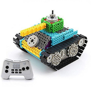 Genrc Remote Control Building Kit RC DIY Electric Tank Kids Toy Set ...