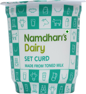 Namdhari's Dairy Set Plain Curd Plain Curd Price in India - Buy ...