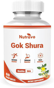 Nutravo Gokshura with Maca Root Extract - 60 Capsules Price in India ...