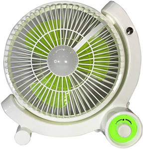 DARLING Toys Rechargeable Fan with 21 Led Light 3 3 Blade Table Fan ...