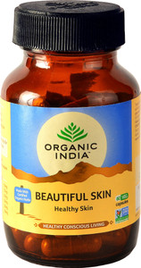 ORGANIC INDIA Beautiful Skin 60 Capsules Bottle Price in India - Buy ...