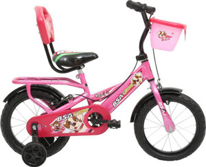 BSA CHAMP WOOF Bike For Kids Of Age 2-5Yrs Pink 12 T (inch) Recreation ...