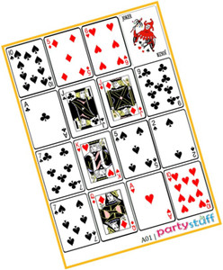 PartyStuff Party Stuff Playing Cards Joker Vertical Images Big Random ...