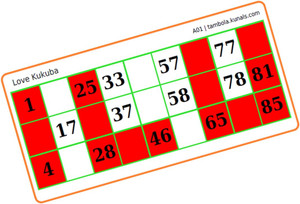 PartyStuff ILU Classic Grid - Pattern Kukuba in Tambola Housie (36 ...