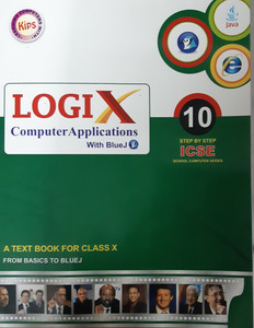 Logix Computer Applications With Blue j Class 10: Buy Logix Computer ...