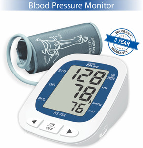 Standard BPCare Plus AS-35K Blood Pressure Monitor(Hypertension or Low ...