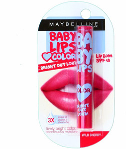 MAYBELLINE NEW YORK Baby Lips Bright Out Loud Color Tinted Lip Balm ...