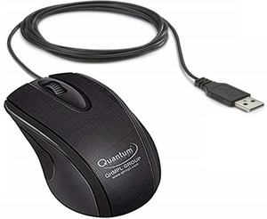 QUANTUM USB Optical Mouse 1.5 Meter Long Wired Mouse Wired Optical ...