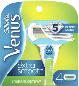 Gillette Venus Extra Smooth Women's Razor Blade (Venus Embrace) - 4 ...