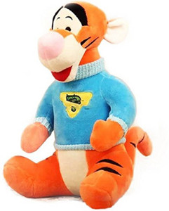 CREATIVEVILLA CUTE BLUE TIGGER STUFFED PLUSH SOFT TOY CVST1001 - 24 cm ...