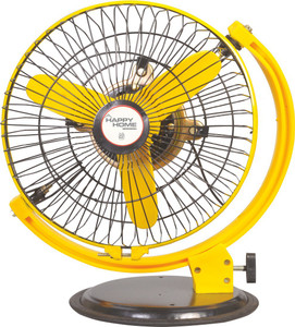 HAPPY HOME Stormy Table fan ( HH 06 SF ) II 9 Inches II ISI Approved II ...