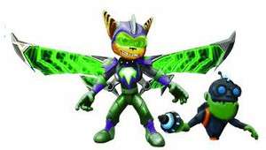 DC Comics Ratchet & Clank Series 1: Armored Ratchet with Mr. Zurkon ...