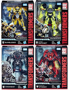 ACTION FIGURE Transformers Studio Series Premier Deluxe Wave 1 Set ...