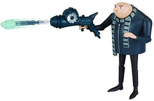 Despicable Me Deluxe Action Figure Gru with Freeze Ray Toy Figure ...