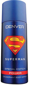 DENVER Superman Power Deo 150 Ml Deodorant Spray - For Men - Price in ...