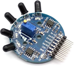 KitsGuru 5 Way Flame Sensor Module Digital Analog Output Fire ...