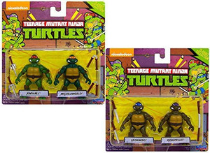 Playmates Teenage Mutant Ninja Turtles Classic Collection Set of 4 ...